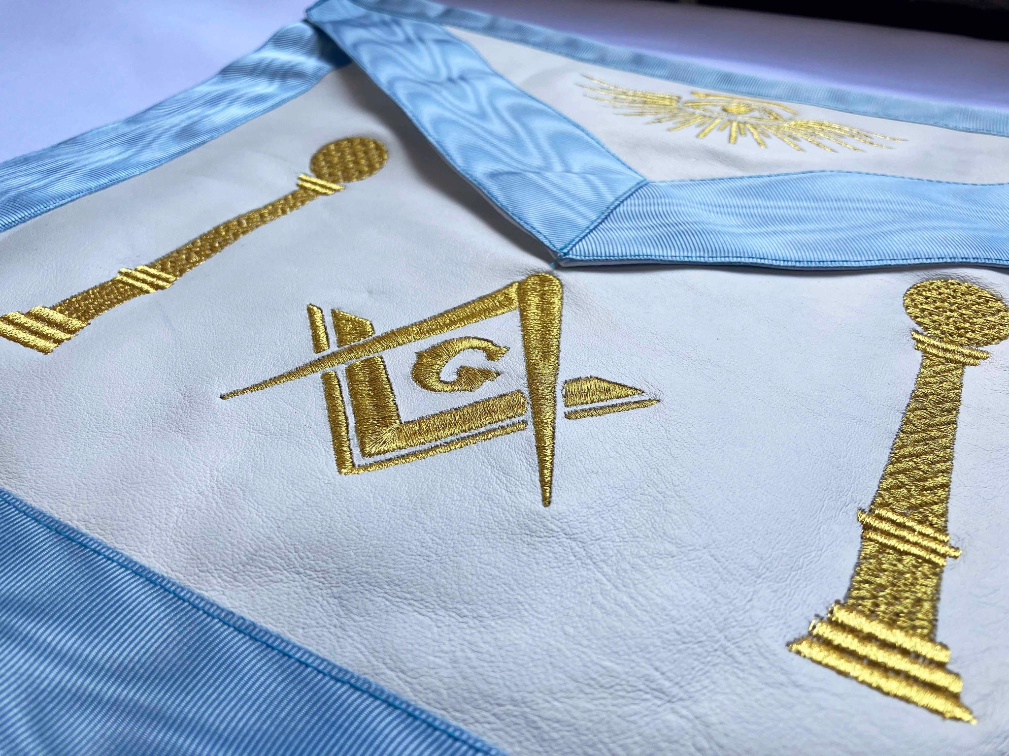 Mandil Maestro Masón Arreos Masónicos Gran Logia Unida Mexicana 🤝🏻 ...